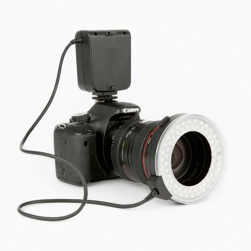 LED Light Ring w/ Adapters for Macro Canon / Nikon / Sony / Sigma ...