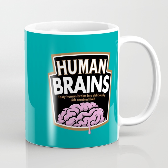 Human Brains Mug - ShopBlast - best products, curated by ShockBlast.
