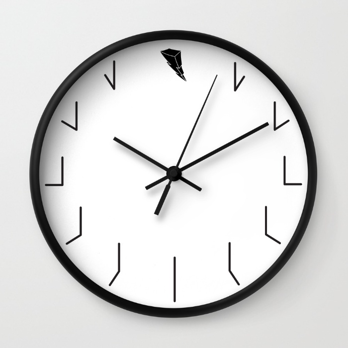 Redundant Clock w/ ShockBlast Flash Symbol Logo - ShopBlast - best ...